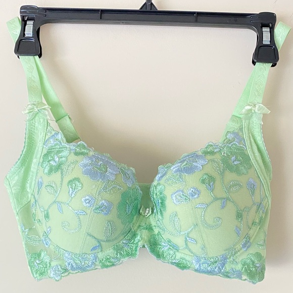 Source Unknown | Intimates & Sleepwear | Womens Green Floral ...